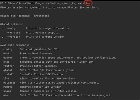 Flutter Fvm Multiple Sdk Versions Management