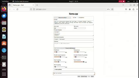 Run Llm Large Language Models With Single File On Ubuntu With Llamafile Offline Ai Youtube