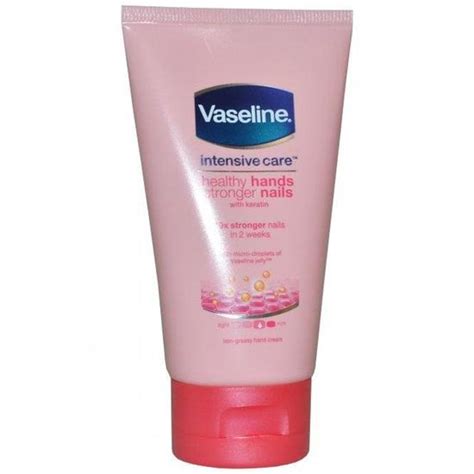 Vaseline Intensive Care Healthy Hands Stronger Nails Cream