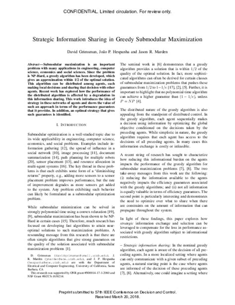 Pdf Effective Strategies For Distributed Submodular Maximization