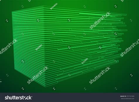 big data visualization machine learning algorithms stock vector royalty free 757151593