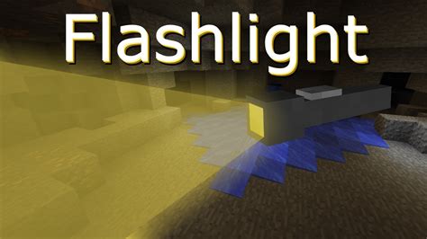 [v 1 0] Flashlight Mod Portable Dynamic Light Source Forge Minecraft Mod