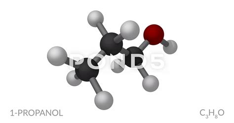 1 Propanol Skeletal Structure