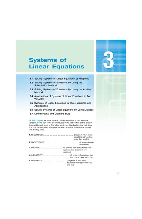 System Of Linear Eq Nnedpntdiee A System Of Two Linear Equations Representing More Than One