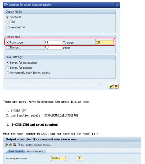Abap Tip Note Abap Tip Download Spool Data