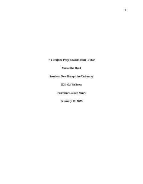4 2 Final Project Milestone Outline 4 2 Final Project Milestone Outline Samantha Byrd