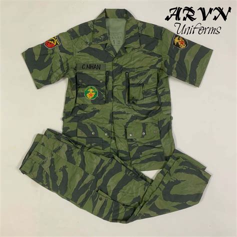 Arvn Officer Snap Buttons Cutstyle Customize Order Arvn Uniforms