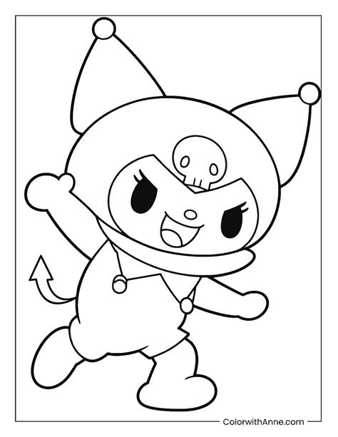 50 Kuromi Coloring Pages Free Pdf Printables