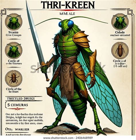 Create Dnd Character Race Thri Kreen Ai Generated Image 2406468989