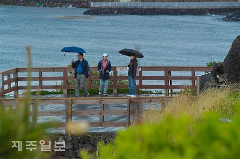 제주 날씨 15일 흐리고 가끔 비내일 강한 비바람