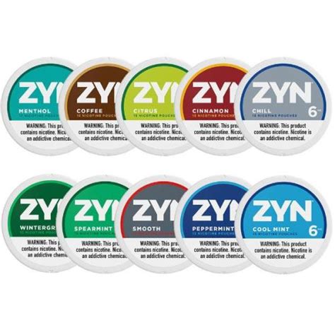 Wholesale Alternative Products Brand Zyn Flavor Spearmint