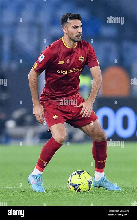 Mehmet Celik Of As Roma During The Serie A Match Between Roma And