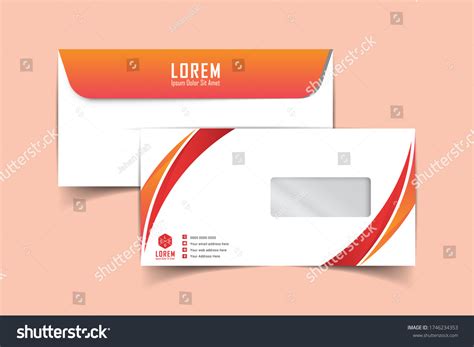 Envelope Vector Design Digital Hand Drawn Stock Vector Royalty Free