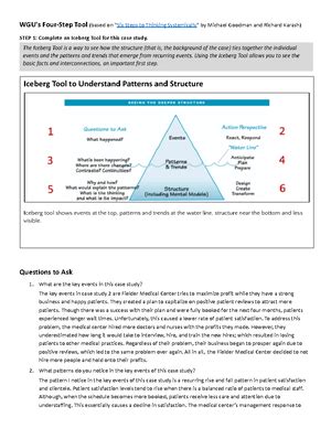 D Task Task Applies Systems Thinking Basics Veronica Custodio Western Govornors Studocu