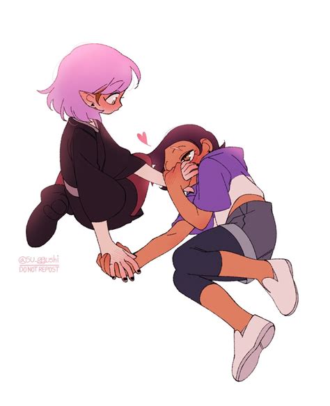 Luz Noceda And Amity Blight The Owl House Drawn By Suggushi Danbooru