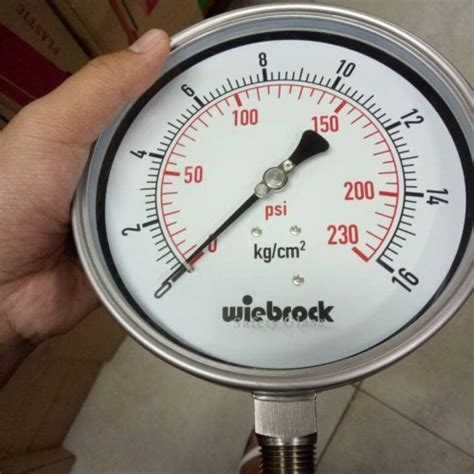 Jual Pressure Gauge Manometer 6 Inchi Jakarta Barat Menaraemas Tokopedia
