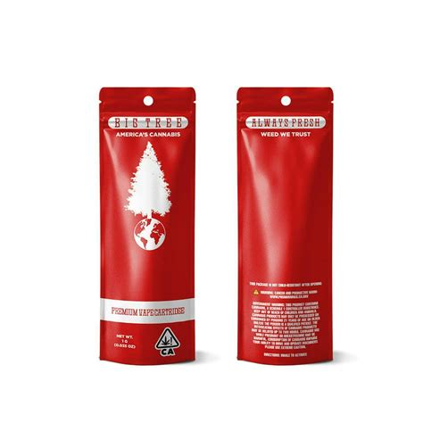 Blackberry Kush 1g Premium Vape Cartridge Big Tree