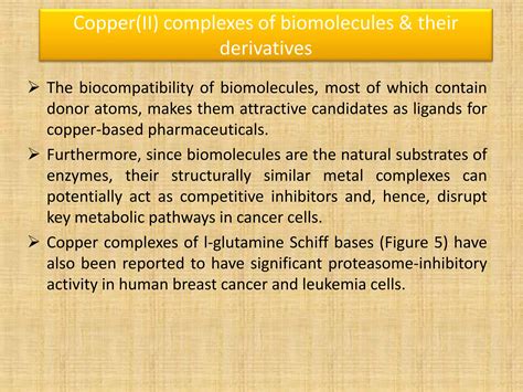 Copper Complexes As Anti Cancer Agent Ppt Pdf