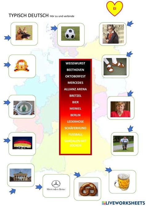 Typisch Deutsch Worksheet Live Worksheets