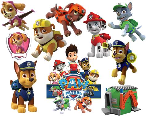 Paw Patrol Vector Images At Genlondonblog Blog