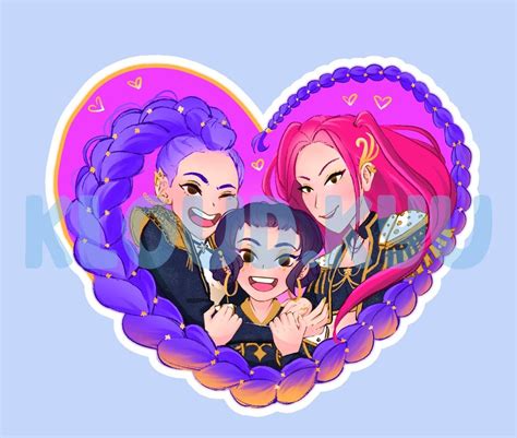Kpop Demon Hunter Huntrix Sticker Etsy