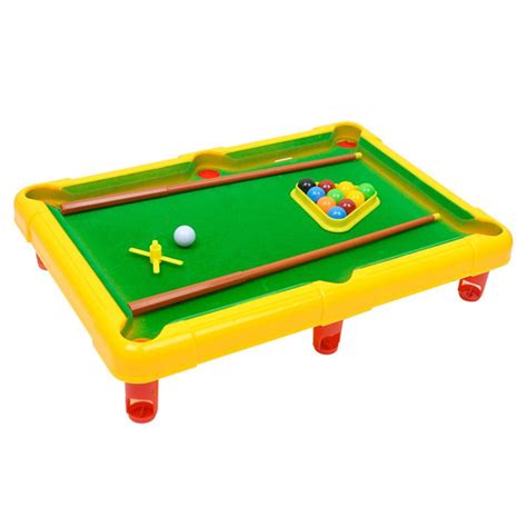 Mini Tabletop Pool Set Miniature Billiard Table Sn Vicedeal