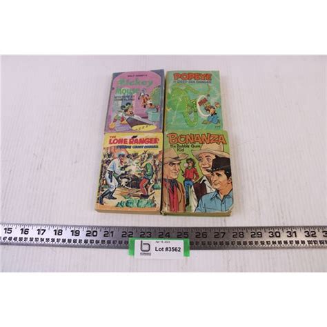 4 Small Comic Books Variety Bodnarus Auctioneering