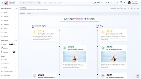 Adminux Admin Dashboard Web Application Html Template Ui Kit Ui Templates