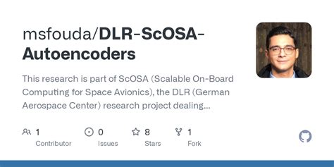 Github Msfoudadlr Scosa Autoencoders This Research Is Part Of Scosa Scalable On Board