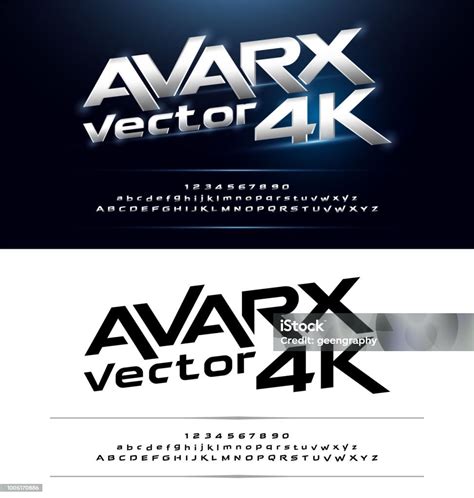 기술 알파벳은 금속과 효과 디자인 로고 포스터 초대장 독점적인 편지 인쇄 술 수 기울임꼴 글꼴 디지털 및 스포츠 개념 벡터 일러스트 레이 터 컴퓨터 글자에 대한 스톡 벡터