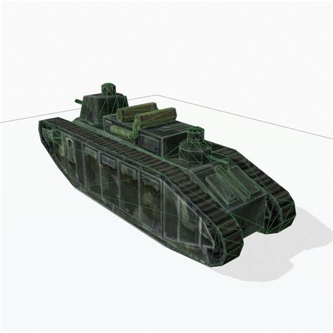 3d Char 2c Tank