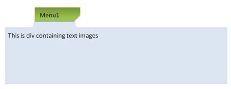 Css How To Design Div And Menu Like This Stack Overflow