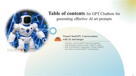 gpt chatbots for generating effective ai art prompts chatgpt cd v ppt template