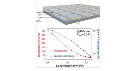 Large Scale Mixed Dimensional Photodiodes Based On 2d P Mote2 And 3d N Si Vertical