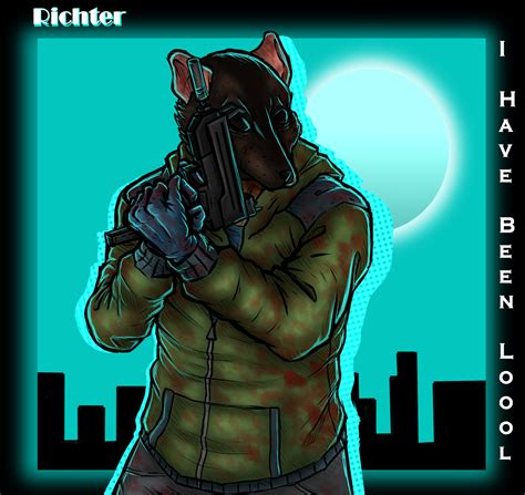 Artstation The Art Of Richter From Hotline Miami