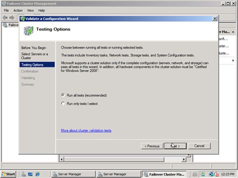 Building A Cluster With Hyper V And Server Core Part 3 And Creating A