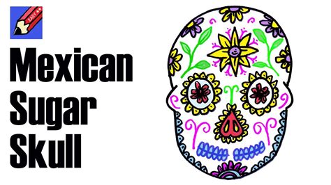 How To Draw Calavera Skull