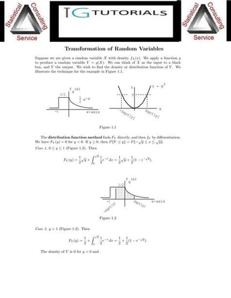 Transformation Of Random Variables Pdf