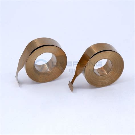 Qianye Custom Stainless Steel Belt Flat Coil Spring Constant Force