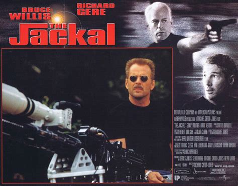 The Jackal Original Lobby Card 1 Bruce Willis Richard Gere Moviemem