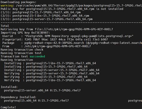 Cài đặt Postgresql Database Trên Oracle Linux 7 Datalinksvn