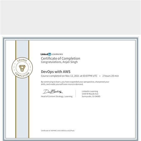 Anjali Singh On Linkedin Devops Aws Learning Cloudarchitect