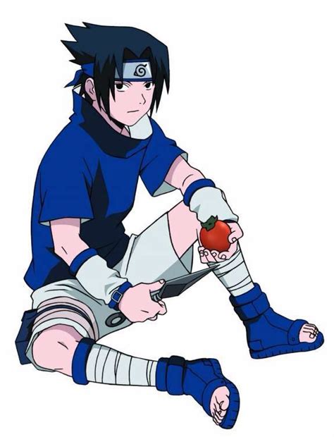 Sasuke And His Love For Tomatoes Sasuke Chibi Naruto And Sasuke