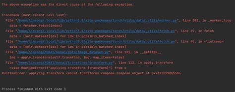 Runtimeerror Applying Transform · Project Monai Monai · Discussion 4756 · Github