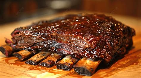 Fondo Pechuga De Ternera Asada Sobre Las Costillas Fondo Barbacoa Costillas De Res Carne De