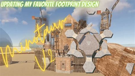 Minotaur V2 Triangle Footprint With Funnel Walls Compact Rust Base