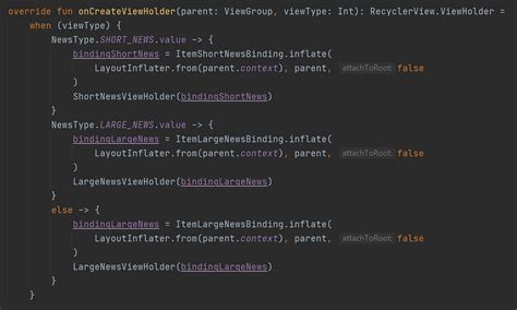How To Create Recyclerview With Multiple View Types In Kotlin Kotlin
