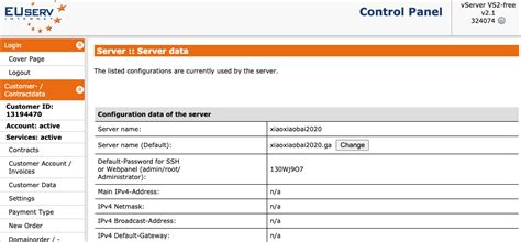 免费VPS EUserv快速部署v2ray 天下无鱼 资源博客