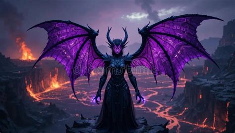 Lilith Queen Of The Underworld A Dark Fantasy Masterpiece Stock
