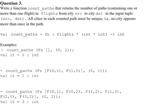 question 3 write a function count paths that returns